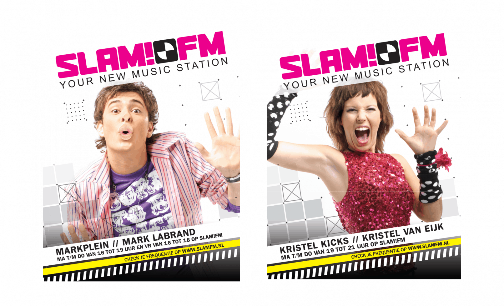SLAM!FM - Rebranding | Bas Muller Portfolio